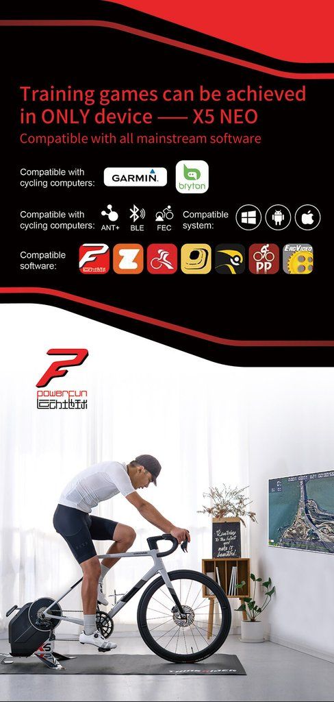 Smart Rulo đạp xe trong nhà ThinkRider X5 NEO – B.A.T Shop - Bike and ...