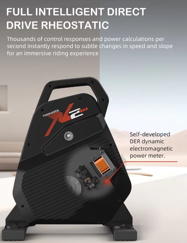 Rulo tập luyện đạp xe trong nhà Smart Trainer ThinkRider X2 Max – B.A.T ...