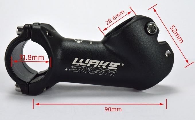 Potang xe đạp Wake 31.890mm 45 độ – B.A.T Shop - Bike and Travel