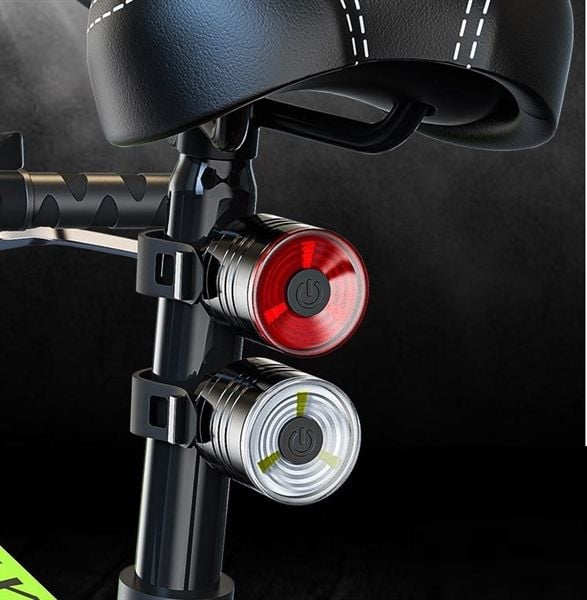 Bộ đèn nháy trước và sau L098 – B.A.T Shop - Bike and Travel