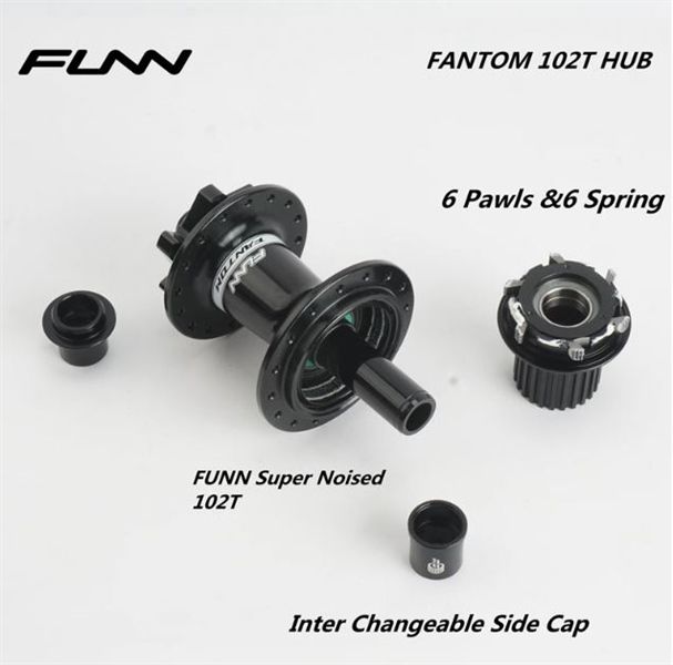 Bộ đùm xe đạp Funn Fantom Boost 15x110 / 12x148 32 căm cối MS / XD – B.A.T Shop - Bike and Travel