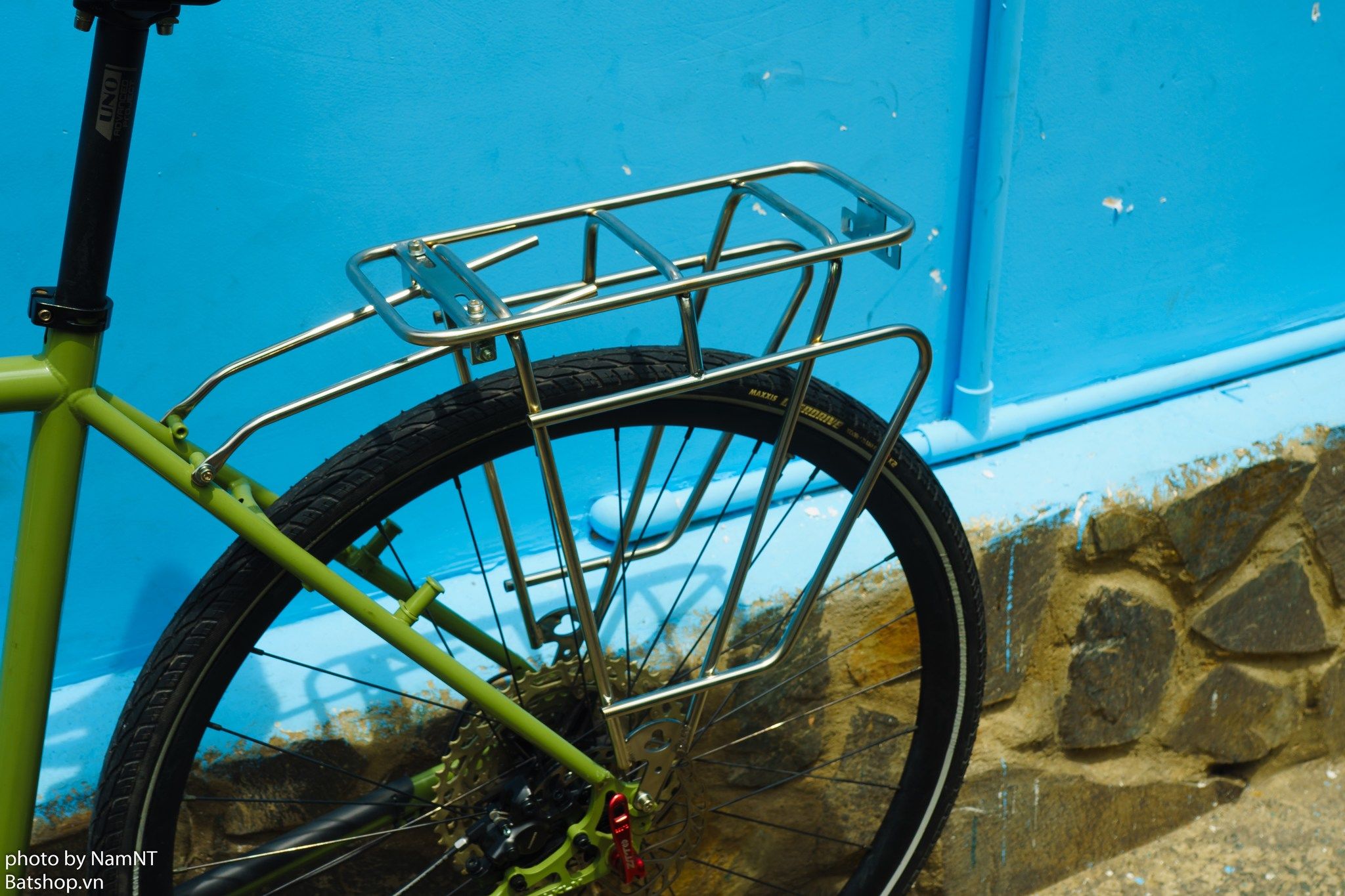 Baga xe đạp BRack R1S inox 304 – B.A.T Shop - Bike and Travel