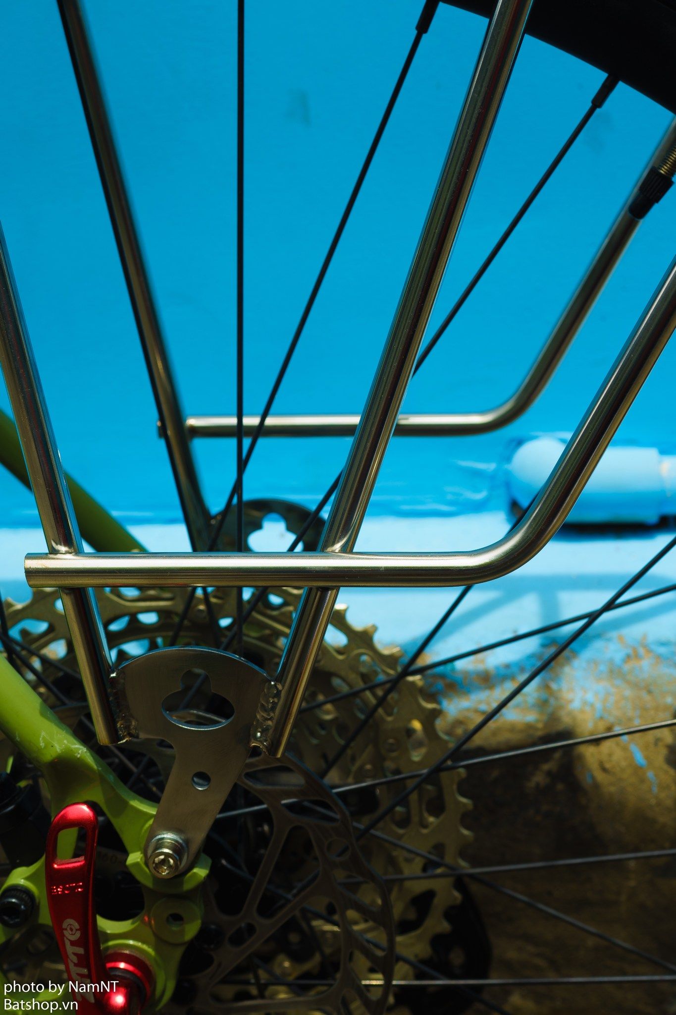 Baga xe đạp BRack R1S inox 304 – B.A.T Shop - Bike and Travel