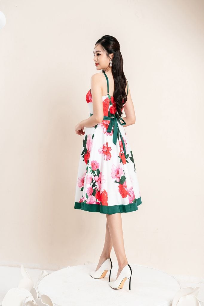 Đầm dạ hội 2 dây - S63L22Q036