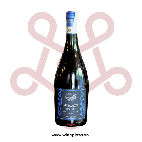 Rượu vang sủi ngọt Moscato D'Asti (BLUE LABEL) – WinePlaza