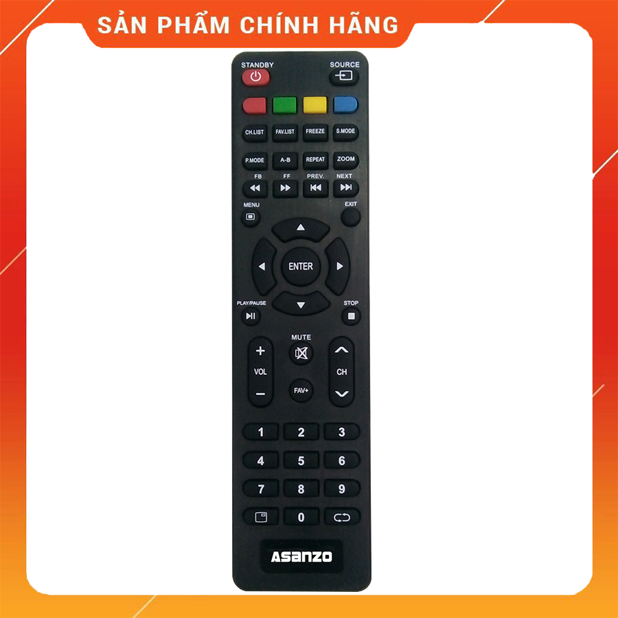 Điều khiển tivi asanzo 32AH102 - 32AT100 - 32AT120 - 32S610 - 32T660N – Asanzo Hà Nội