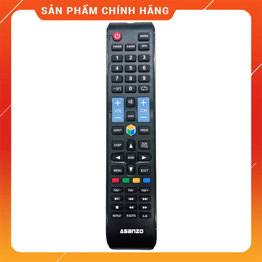 Điều khiển tivi asanzo 32AH102 - 32AT100 - 32AT120 - 32S610 - 32T660N – Asanzo Hà Nội