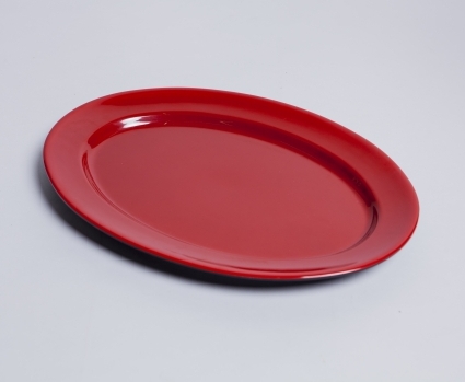 Dĩa Oval Trung melamine 2 lớp HX117 – Gia Dụng Hoàng Việt