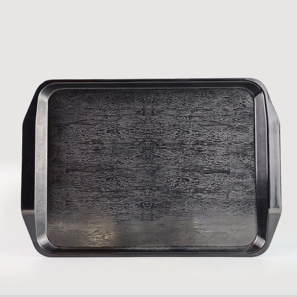 Khay Vân Gổ Granite Black| Khay, Mâm Bưng Bê Màu Vân Gổ Đen – Gia Dụng Hoàng Việt