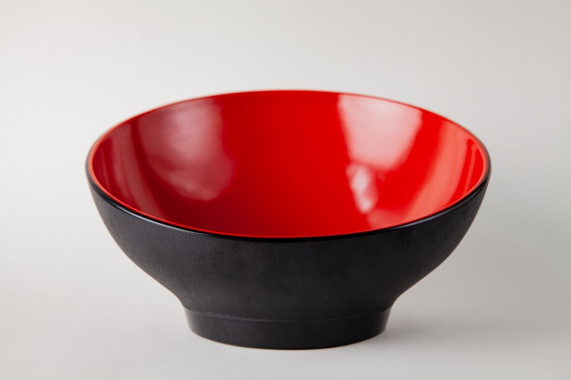 Tô Salad 29 Hai Lớp Đỏ Đen| Tô Salad Đen Nhám, Tô Đen Nhám – Gia Dụng ...