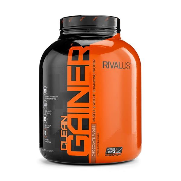 Sữa Tăng Cân Tăng Cơ Dành Cho Người Gầy Rivalus Clean Gainer 2.23kg