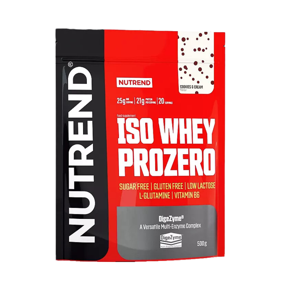 Sữa tăng cơ Nutrend Whey Protein Isolate Iso ProZero 500g