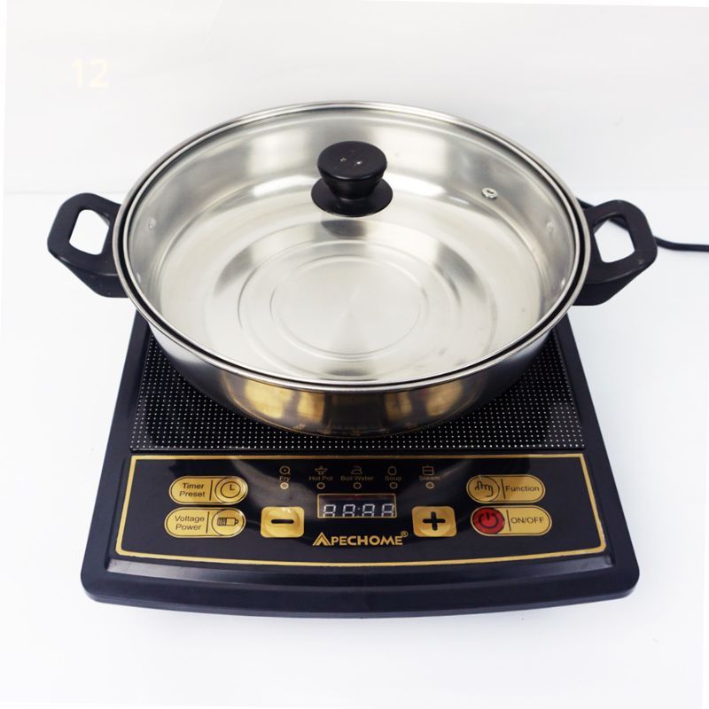 Bếp từ ApecHome APH-BT85S tặng Nồi Inox Nắp Kính – MinhTien.vip