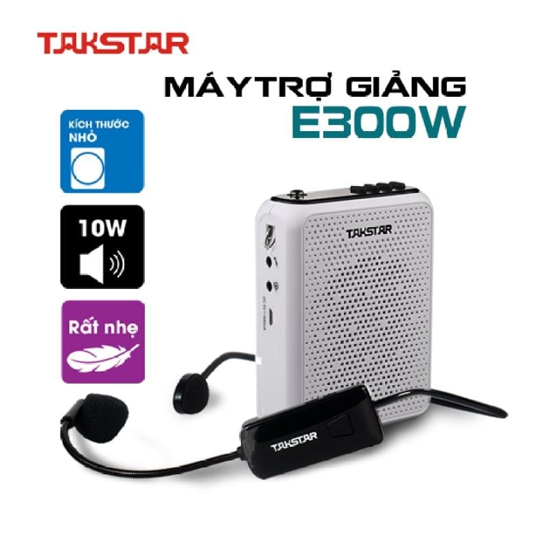 Máy trợ giảng Takstar Đà Nẵng E300W không dây UHF – MinhTien.vip