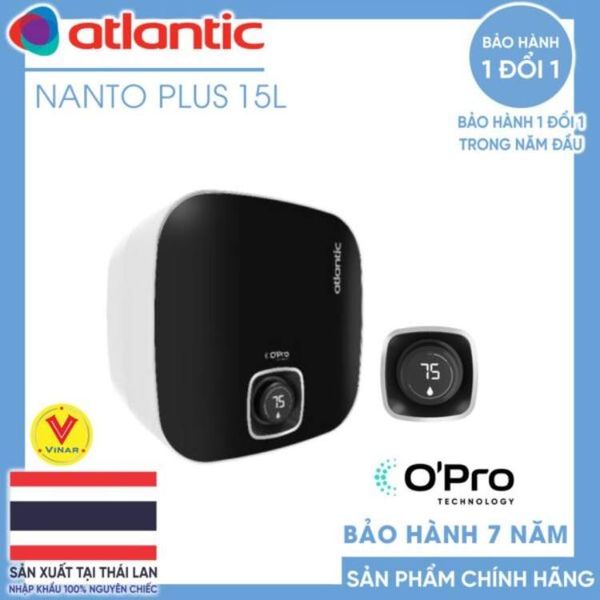 Máy nước nóng gián tiếp NANTO Plus 15L tại đà nẵng – MinhTien.vip