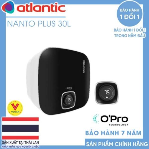Máy nước nóng gián tiếp NANTO Plus 30L tại đà nẵng – MinhTien.vip