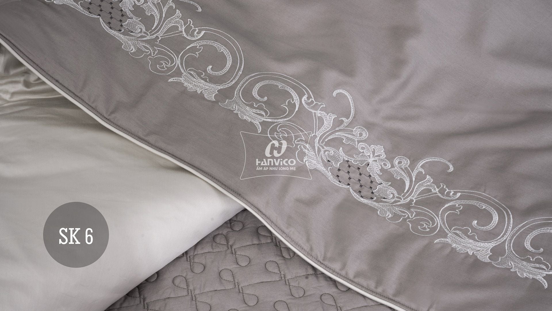 Bộ ga phủ SK6 hanvico – HANVICO ẤM ÁP NHƯ LÒNG MẸ