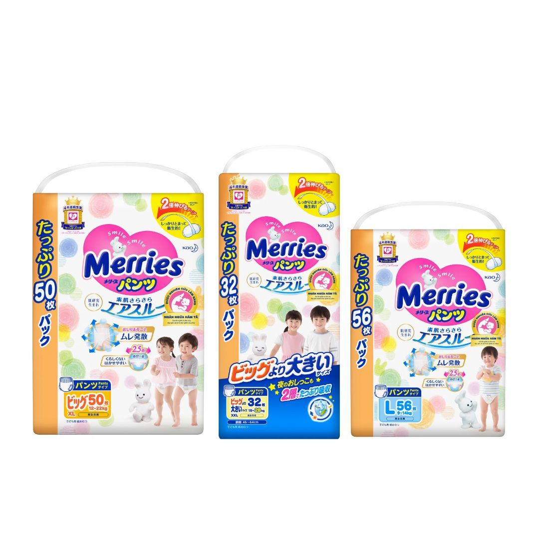 Bỉm quần Merries Jumbo chính hãng | snbshop.vn – Soc&Brothers
