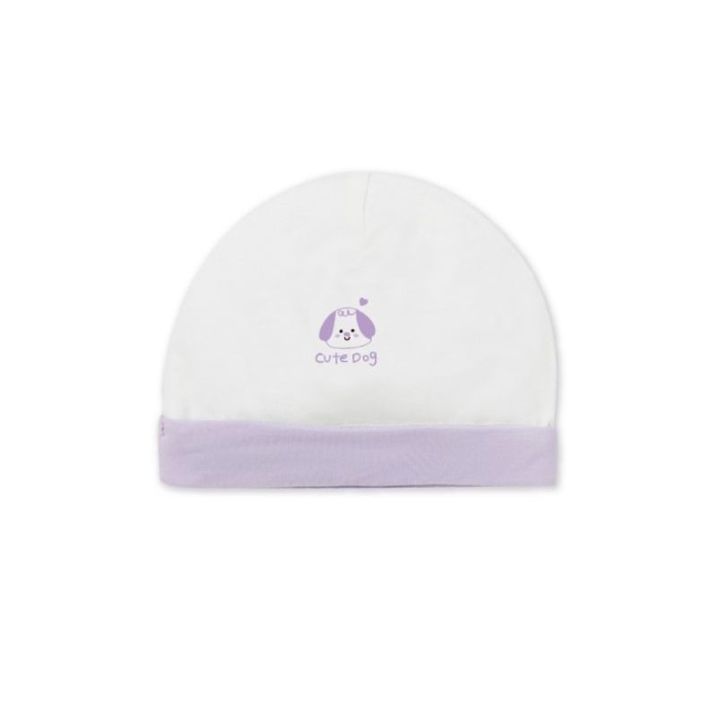 Mũ sơ sinh La Pomme baby kisses - Tím | snbshop.vn – Soc&Brothers