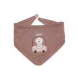 Yếm La Pomme trơn pastel màu Nâu| snbshop.vn – Soc&Brothers