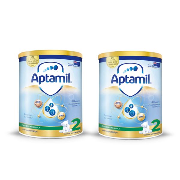 Combo 2 Sữa Aptamil New Zealand số 2 900g (12 - 24 tháng) | snbshop.vn – Soc&Brothers