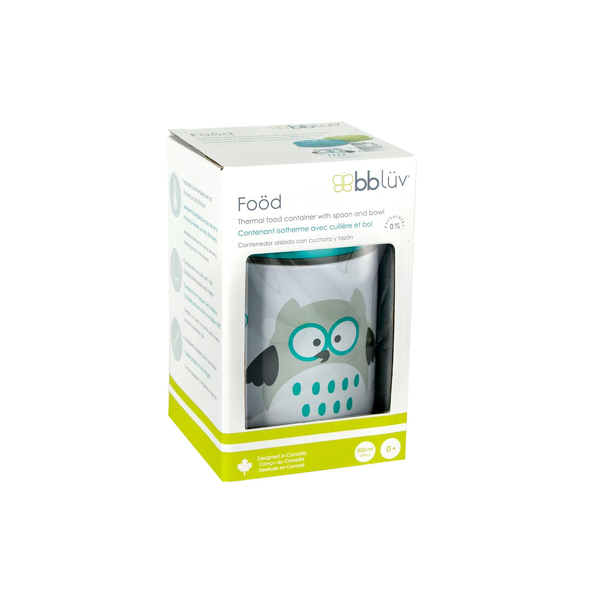 Hộp đựng thức ăn giữ nhiệt kèm thìa bbluv Food màu Lime| snbshop.vn ...