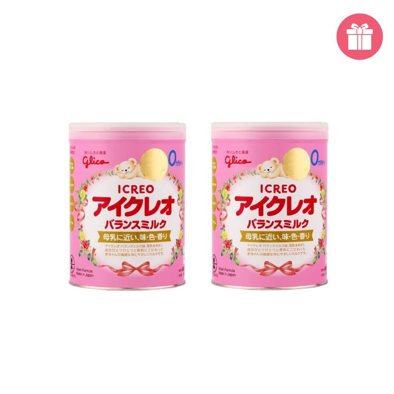 Combo 5 lon SPDD công thức Glico Icreo Balance Milk số 0 hộp 800g| snb ...