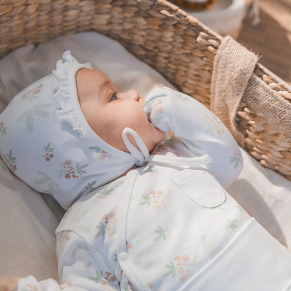 Mũ Buộc dây Bu Baby Mimo Be in Mimosa TD24 | snbshop.vn – Soc&Brothers