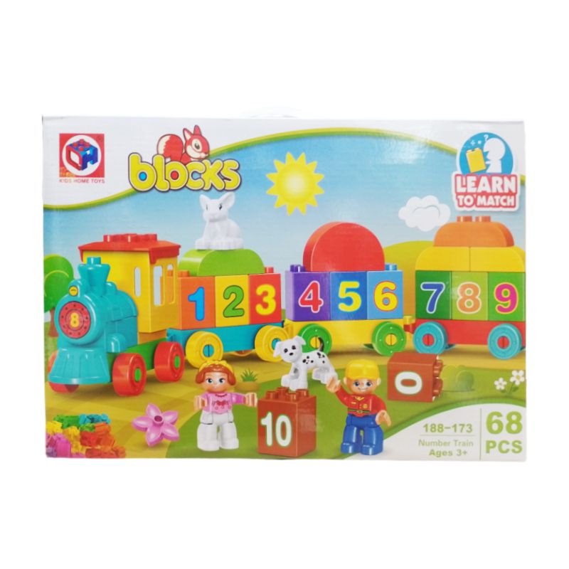 Bộ lắp ghép Blocks 68 miếng| snbshop.vn – Soc&Brothers