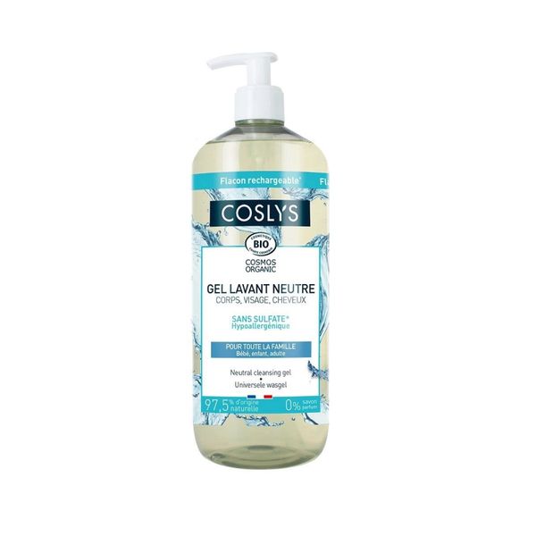 Sữa tắm dạng gel cho da nhạy cảm hữu cơ Coslys 1L | snbshop.vn – Soc&Brothers