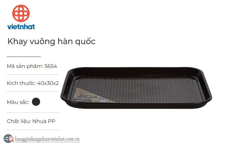 Khay vuông Hàn Quốc 5654 – Công ty Nhựa Việt Nhật Plastic - Hokori cao ...