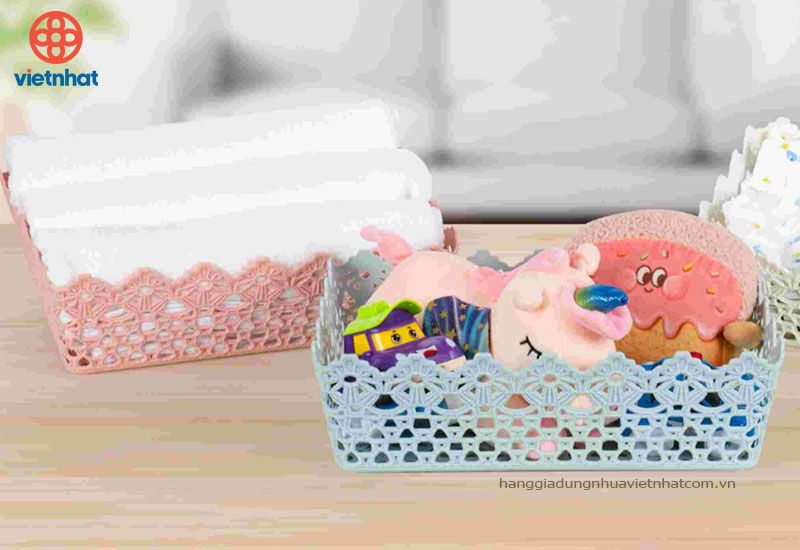 Rổ hoa chữ nhật 3563 – Công ty Nhựa Việt Nhật Plastic - Hokori cao cấp ...