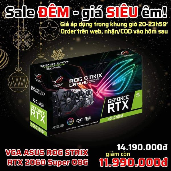 VGA ASUS ROG-STRIX-RTX2060S-O8G-GAMING