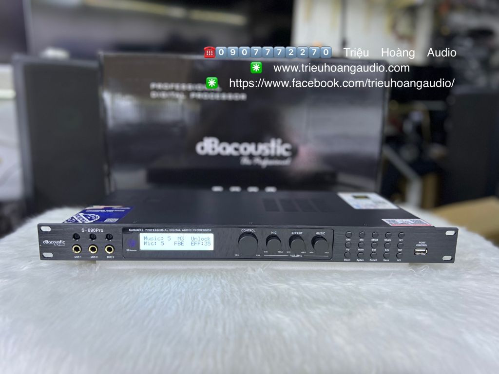 Vang Số dB Acoustic S690Pro Chính Hãng