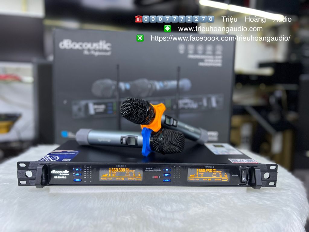 Micro dB Acoustic DB 650Pro Chính Hãng