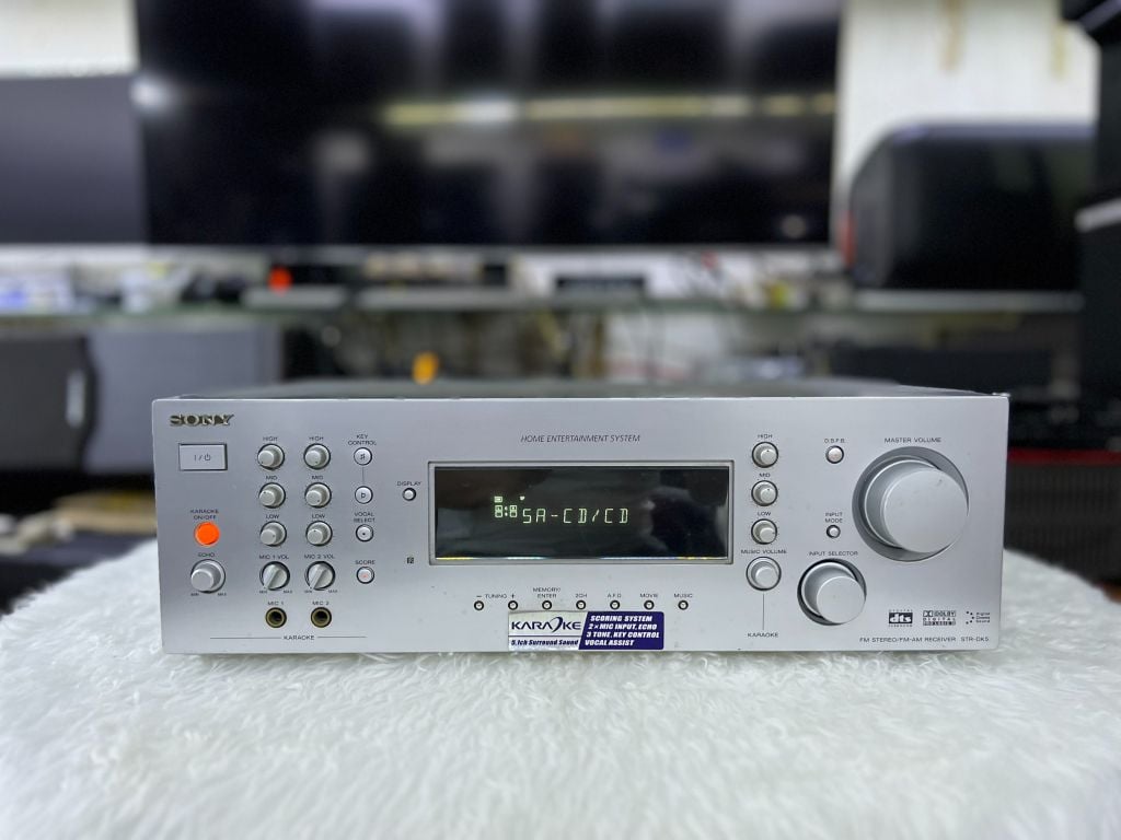 Amply SONY STR-DK5 Hàng đã qua sử dụng còn mới đến 90%