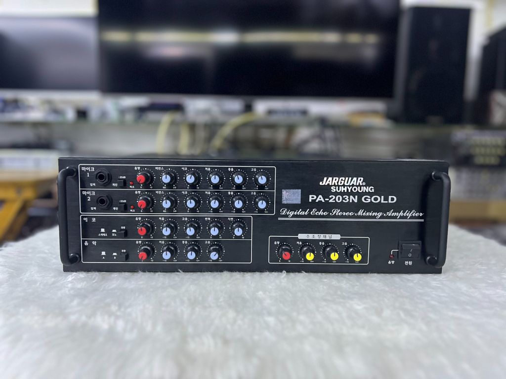 Amply Jarguar PA-203N GOLD Hàng đã qua sử dụng Tem Komi