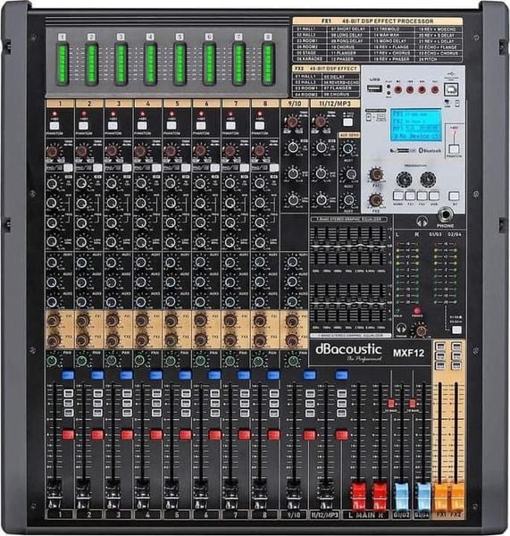 Bàn Mixer dB Acoustic MFX12 New 2022