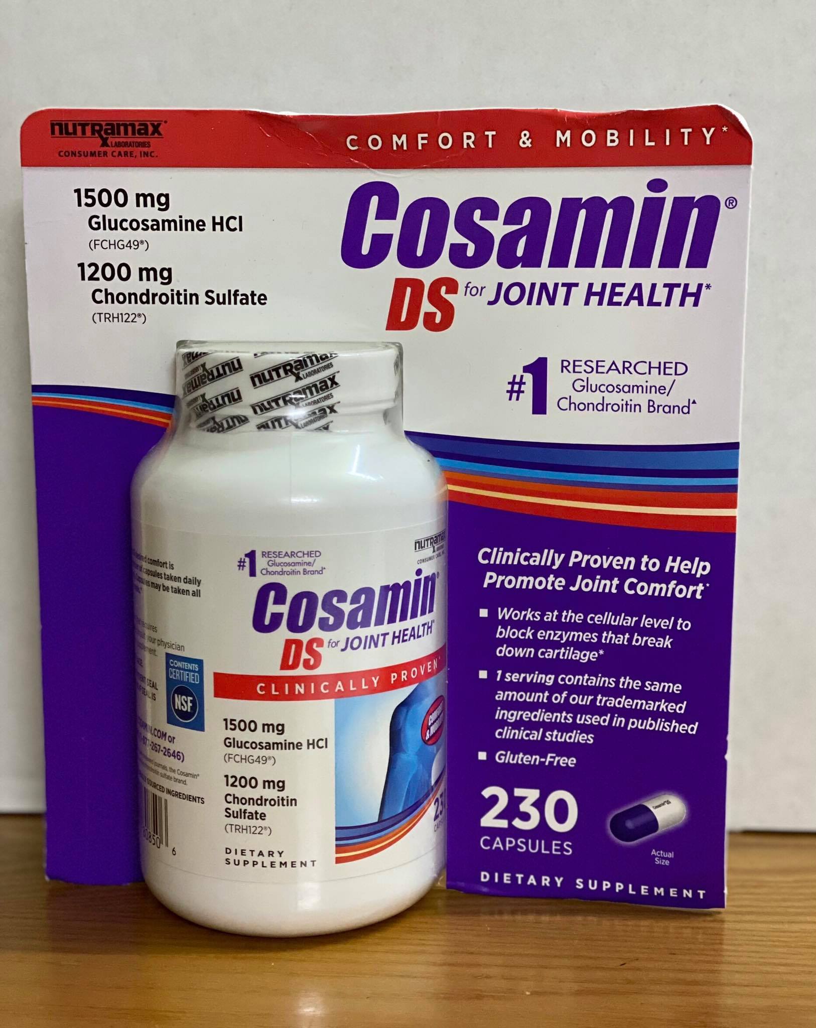 Viên Uống Bổ Khớp Cosamin DS for Joint Health hộp 230 Viên – Mỹ