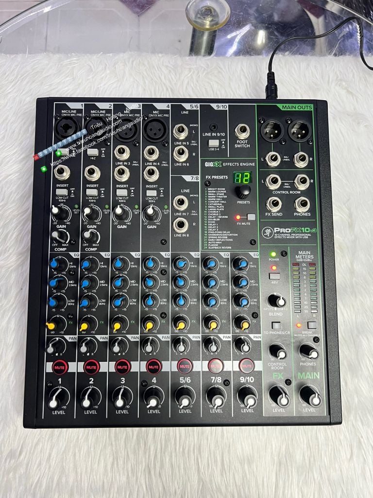 Mixer Mackie ProFX10 V3