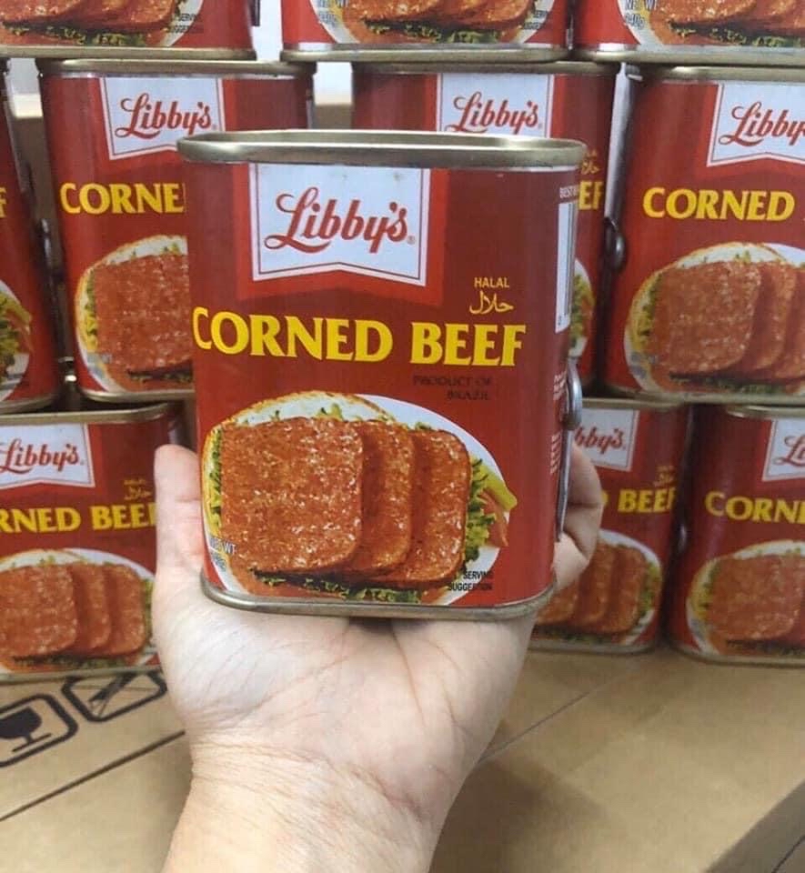 Thịt bò hộp Libby's Corned Beef 340g mỹ . (das 4/2024 )