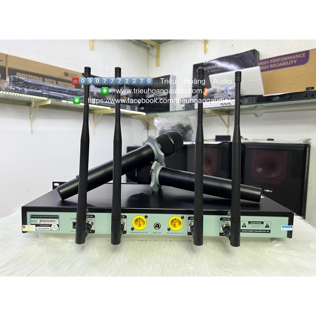 Micro DE Acoustics KV-1000 Chính Hãng