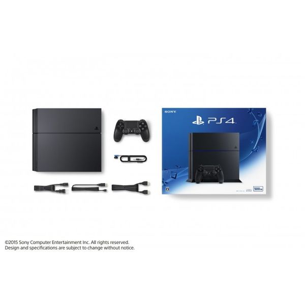 PlayStation4 Jet Black 500GB- CUH1000 - Second Hand – Mimi Game Shop
