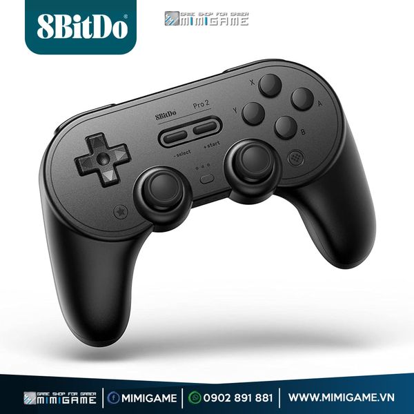 Tay Cầm 8BitDo Pro 2 Bluetooth Black Edition 80GJ - Mimigame.vn – Mimi ...
