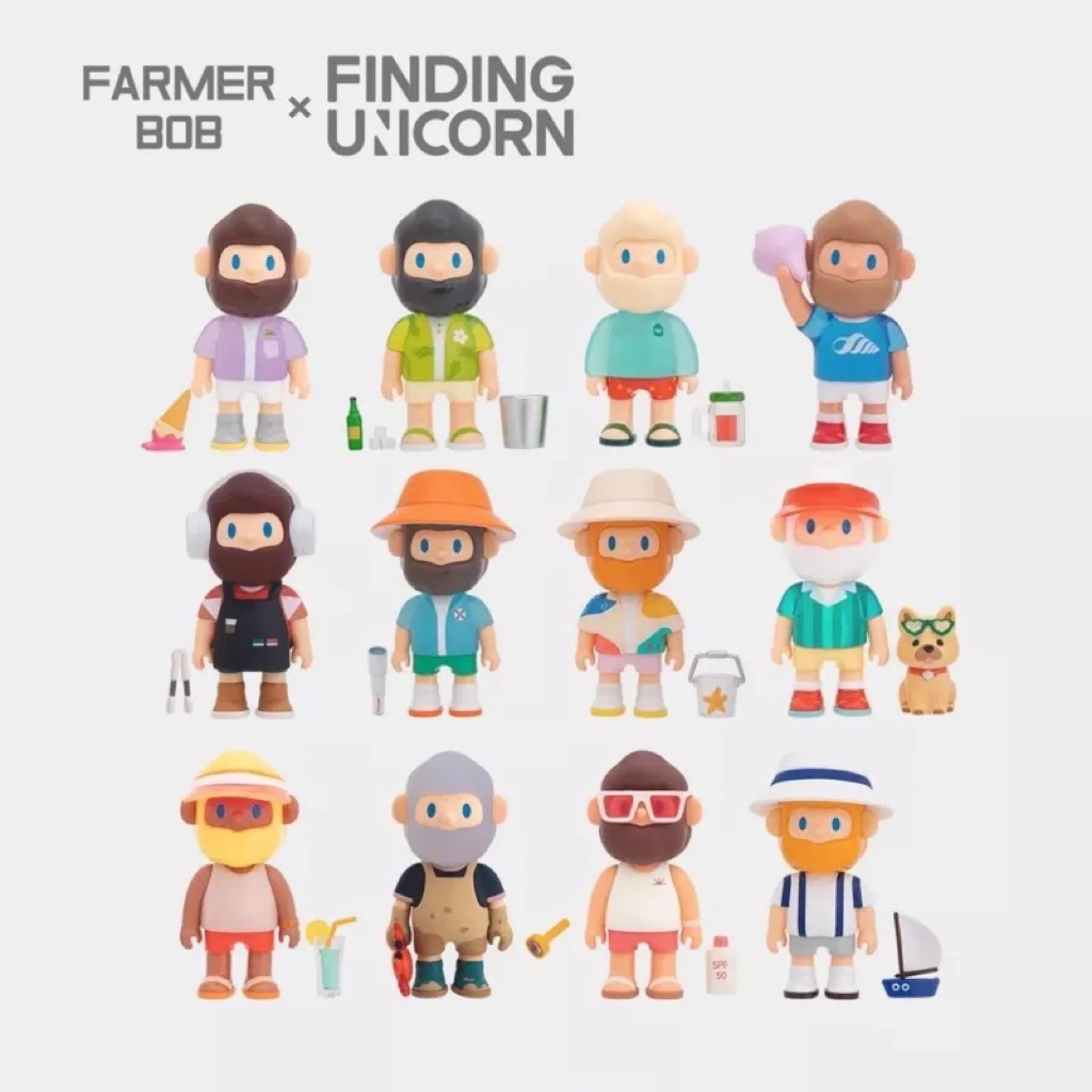 Finding Unicorn Farmer Bob Island Blind Box Series | Mimigame.vn
