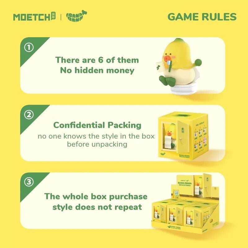 BANA X BANA Music Box Blind Box | Mimigame.vn