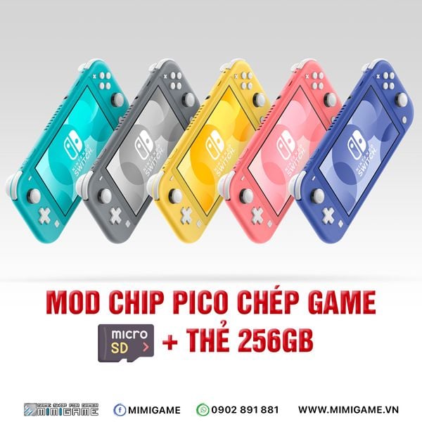 Máy Nintendo Switch Lite Mod Chip Chép Game - MIMIGAME.VN – Mimi Game Shop