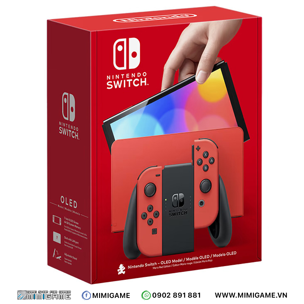 Máy Nintendo Switch Oled Model Mario Red Edition | MIMIGAME.VN