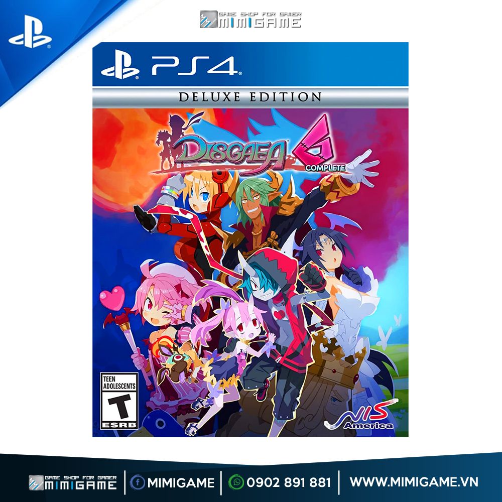 Đĩa Disgaea 6 Complete Deluxe Edition cho PS4 | Mimigame.vn