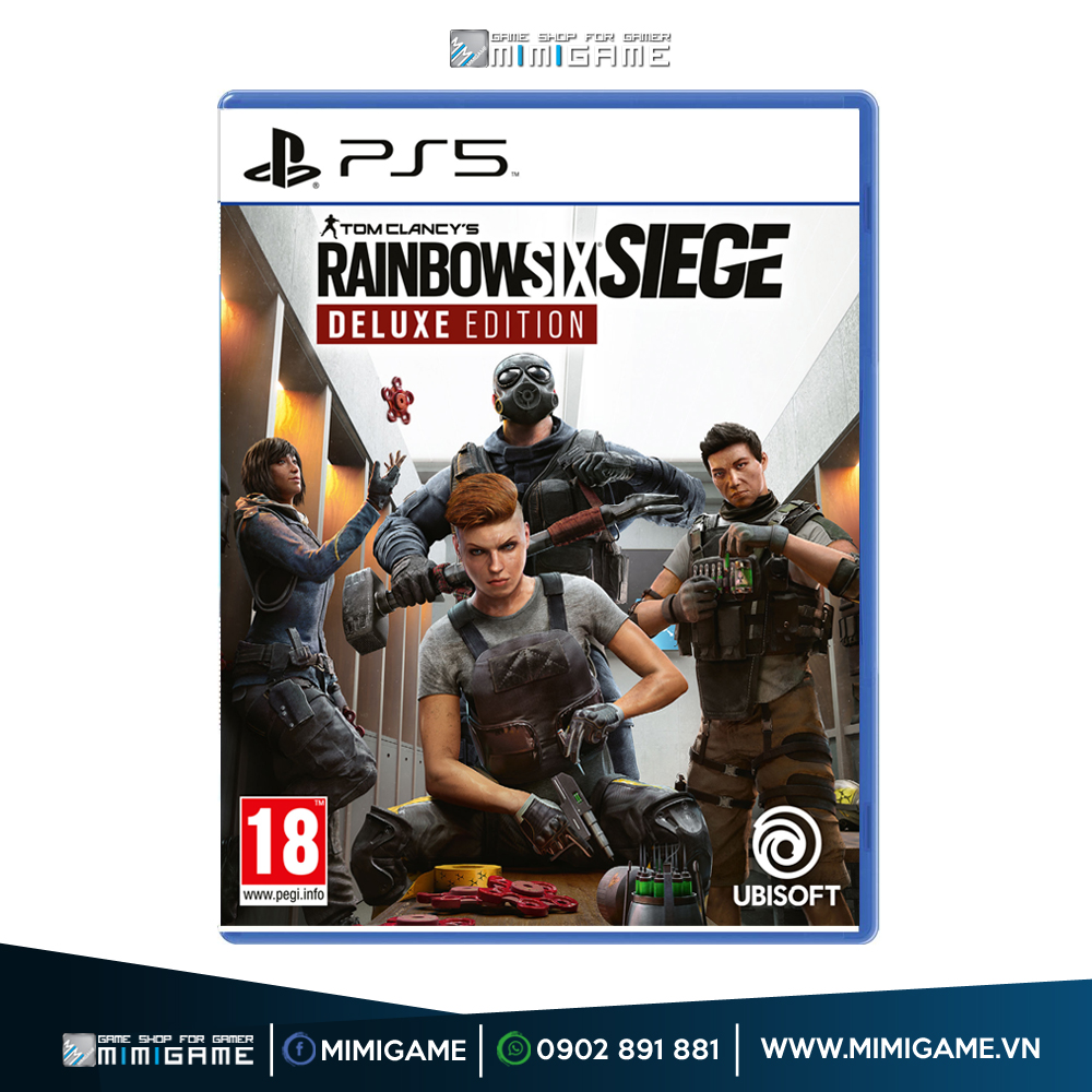 Đĩa Game PS5 Tom Clancy's Rainbow Six Siege Deluxe Edition